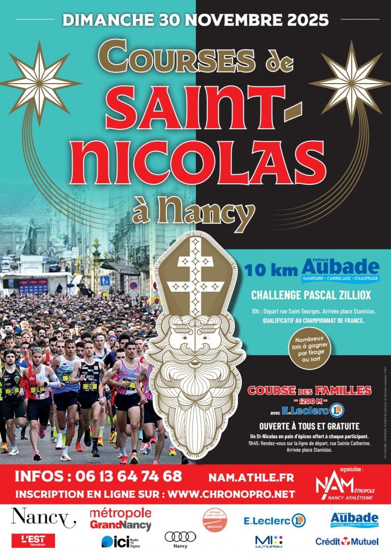Courses de la Saint Nicolas 2025 - 10km Aubade - ChronoPro
